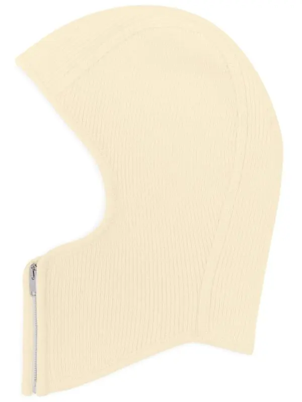 AMBUSH Ribbed-knit Balaclava - Neutrals