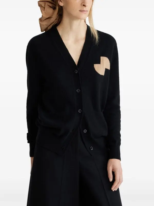 PATOU Jp Cardigan - Black