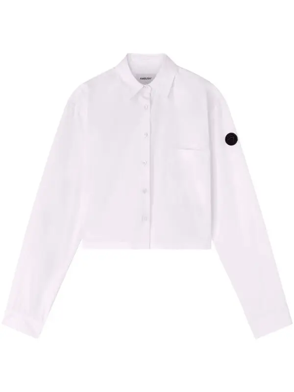 AMBUSH Cropped Poplin Shirt