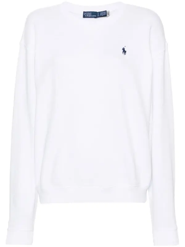 Polo Ralph Lauren Pony-embroidered Sweater - White