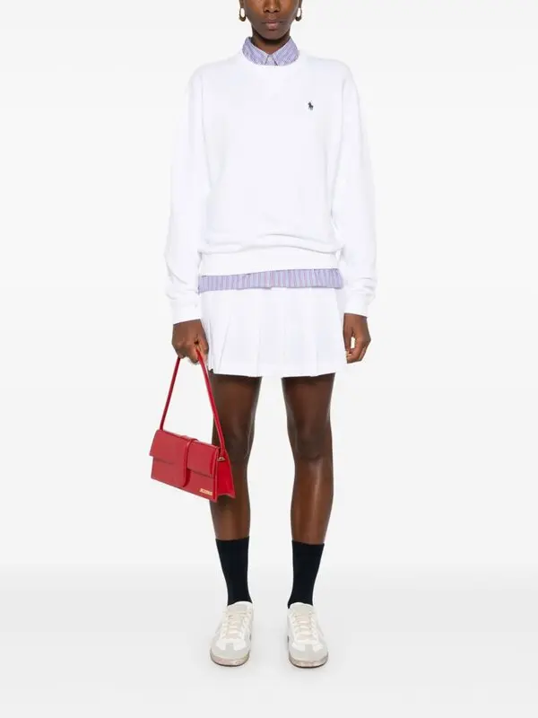 Polo Ralph Lauren Pony-embroidered Sweater - White