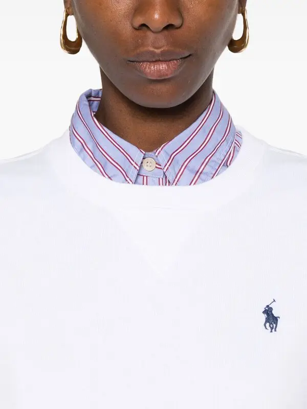 Polo Ralph Lauren Pony-embroidered Sweater - White
