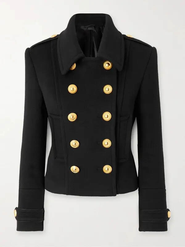 TOM FORD Embellished Wool-felt Jacket