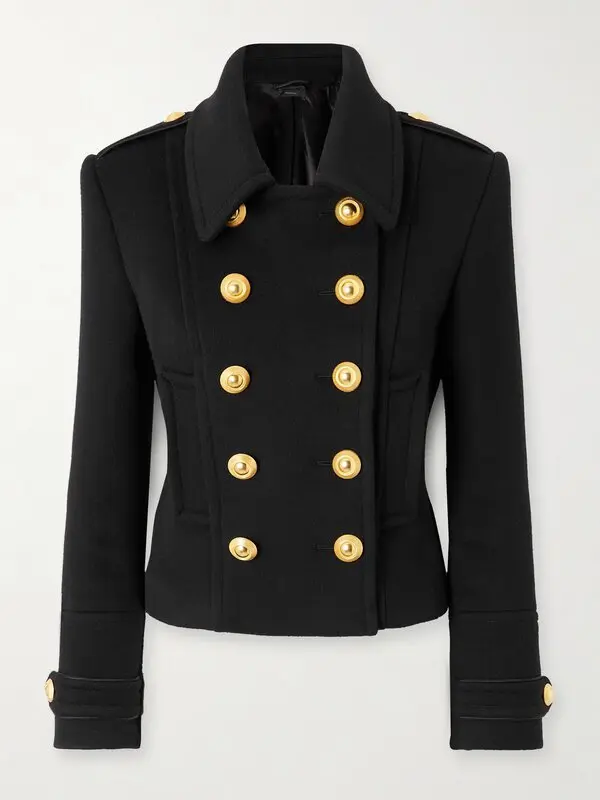 TOM FORD Embellished Wool-felt Jacket