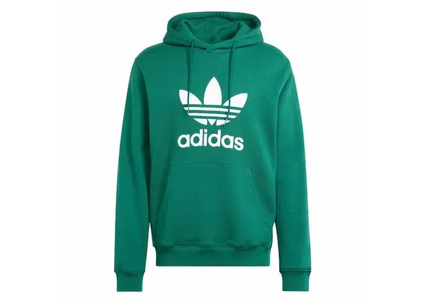Adidas Adicolor Classics Trefoil Hoodie - Collegiate Green