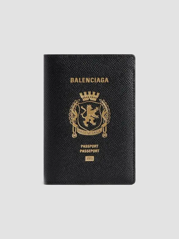 Balenciaga Passport Holder - Black