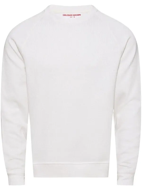 Orlebar Brown Hudson Jumper - White
