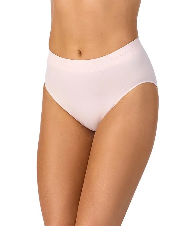 Le Mystère Seamless Comfort Hi Cut Brief - Cameo