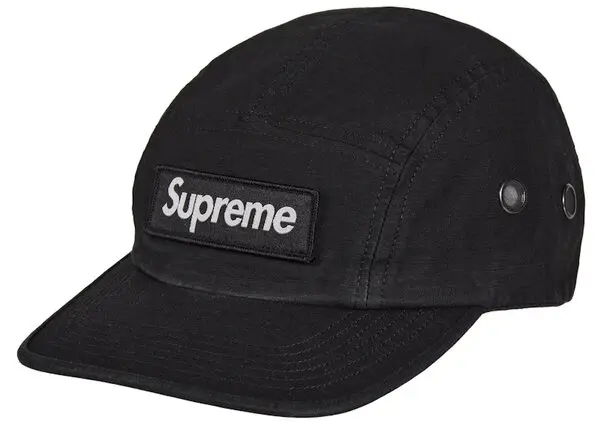 Supreme Military Camp Cap - Black