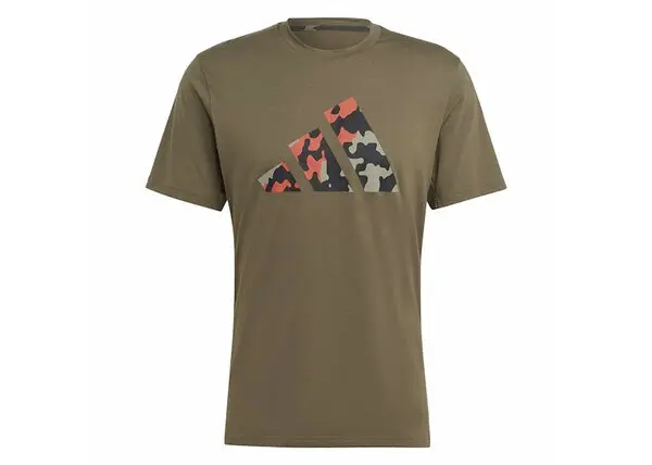Adidas Train Essentials Seasonal Logo Training Tee Shirt