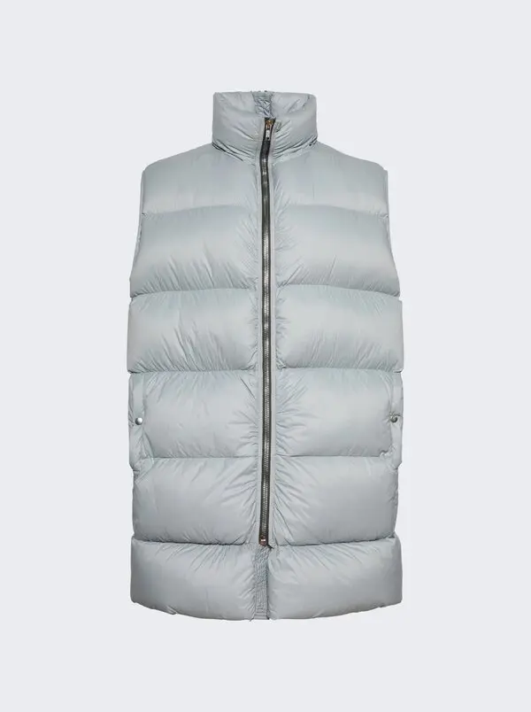 Rick Owens Flight Quilted Vest - Blue
