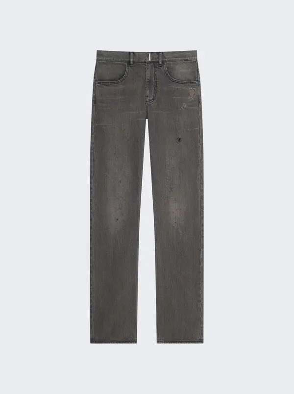 Givenchy Straight Fit Jeans - Black