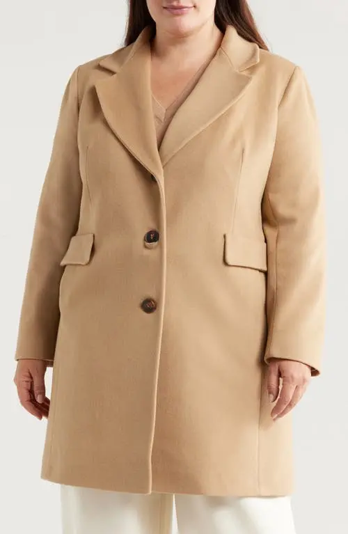 Fleurette Charlie Wool Coat - Camel