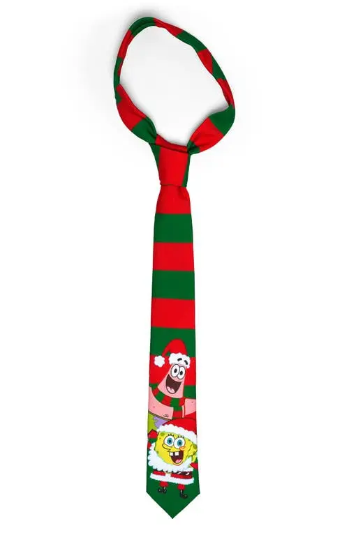 Opposuits Spongebob® Christmas Neck Tie - Green Multi