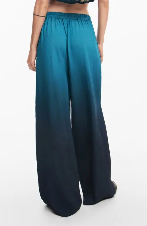 Desigual Tremiti Ombré Wide Leg Pants