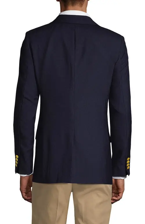 LANDS' END School Uniform Tailored Fit Hopsack Blazer