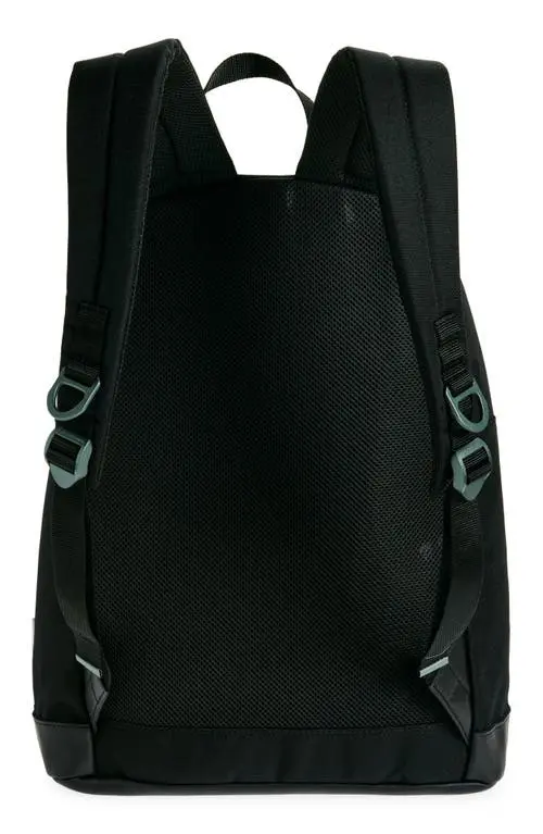 Undercoverism Twin Peaks' Nylon & Leather Backpack In Black - 30