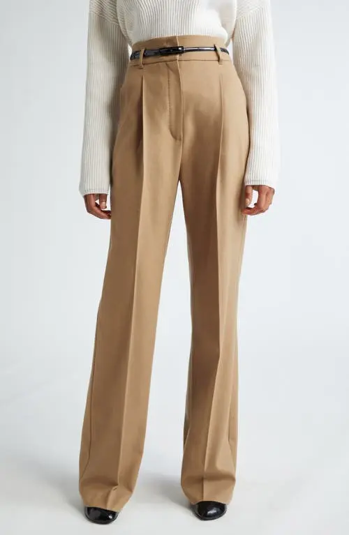 Max Mara Zac Belted Wide Leg Trousers