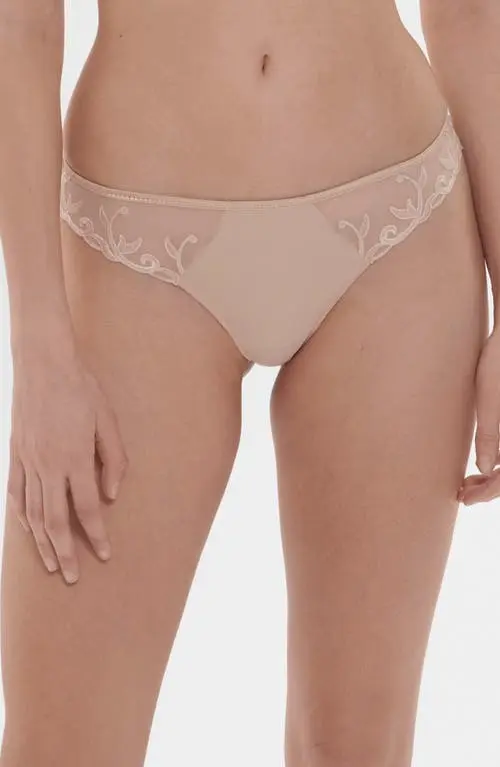 Simone Perele Andora Thong - Peau Rose