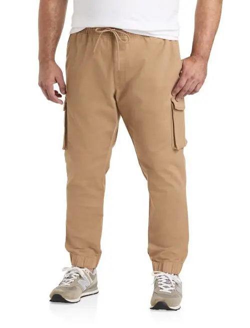 TRUE NATION BY DXL Cargo Joggers - Burro