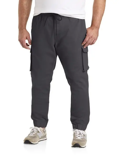 TRUE NATION BY DXL Cargo Joggers - Obsidian