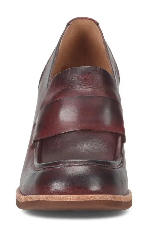 Kork-Ease® Aston Loafer Pump - Burgundy