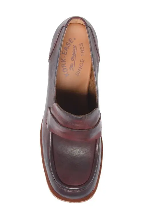 Kork-Ease® Aston Loafer Pump - Burgundy