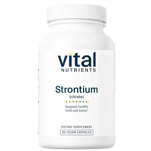 VITAL NUTRIENTS Strontium 90 Capsules - One-color