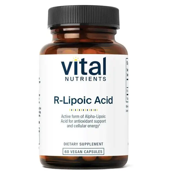 VITAL NUTRIENTS R-lipoic Acid 60 Capsules - One-color
