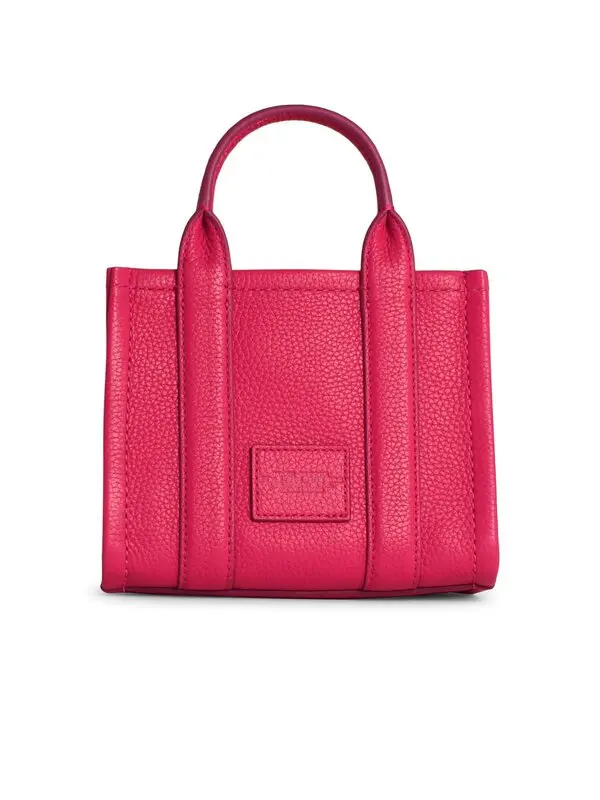 Marc Jacobs The Mini Tote' Leather Bag In Fuchsia - 19% Off