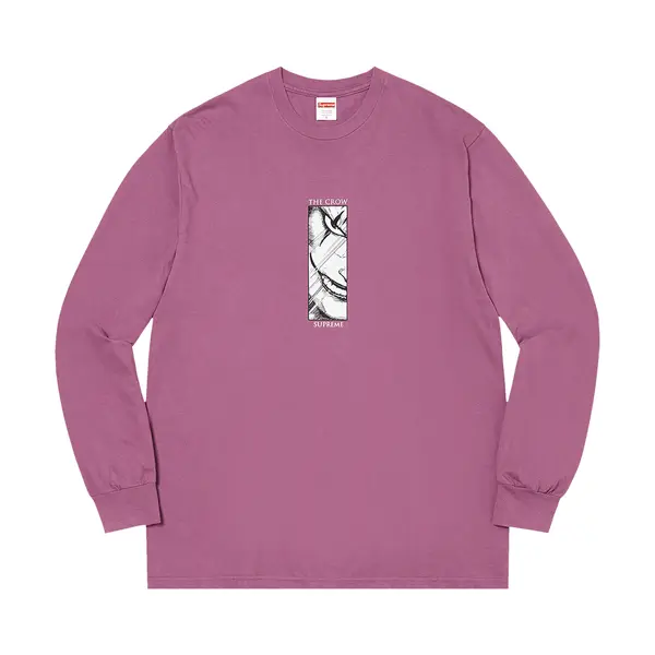 Supreme X The Crow Long-sleeve Tee 'plum - Purple