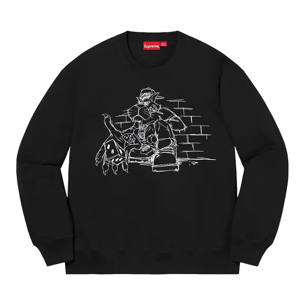 Supreme Dice Crewneck - Black
