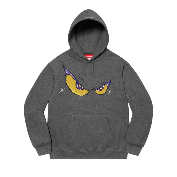 Supreme Eyes Hooded Sweatshirt - Grey