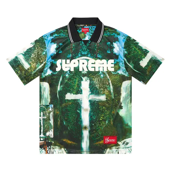 Supreme X Tadanori Yokoo Soccer Jersey - Green