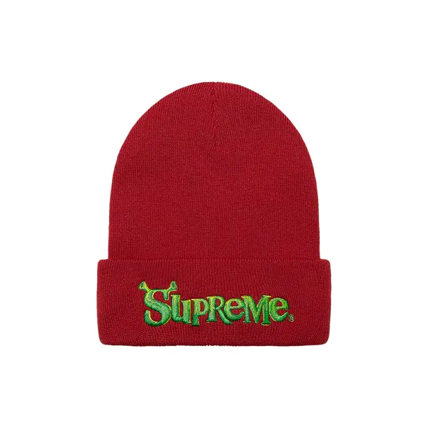 Supreme Shrek Beanie - Red