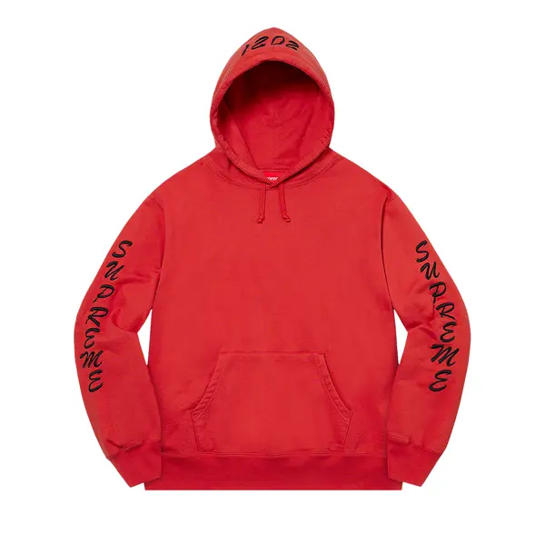 Supreme Guardian Hooded Sweatshirt - Red