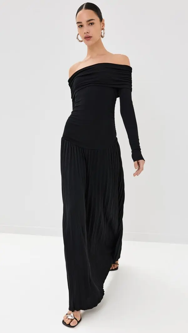 lioness field of dreams long sleeve maxi dress Field Of Dreams Maxi Dress