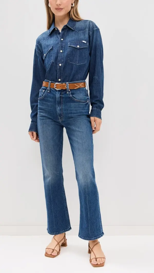 MOTHER The Scooter Ankle Jeans