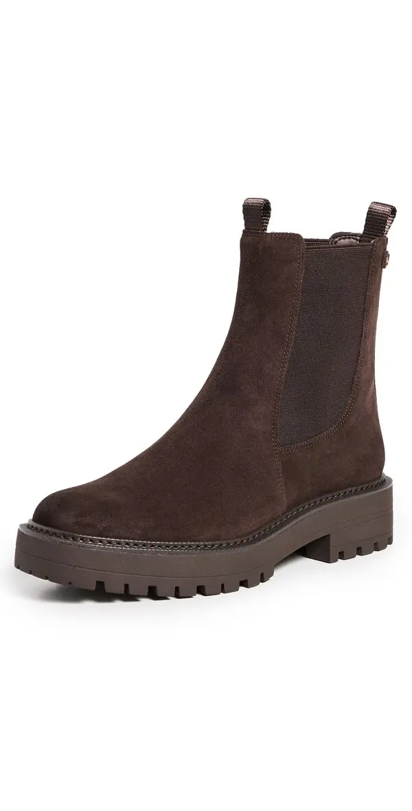 Sam Edelman Laguna Chelsea Boots - Chocolate Brown