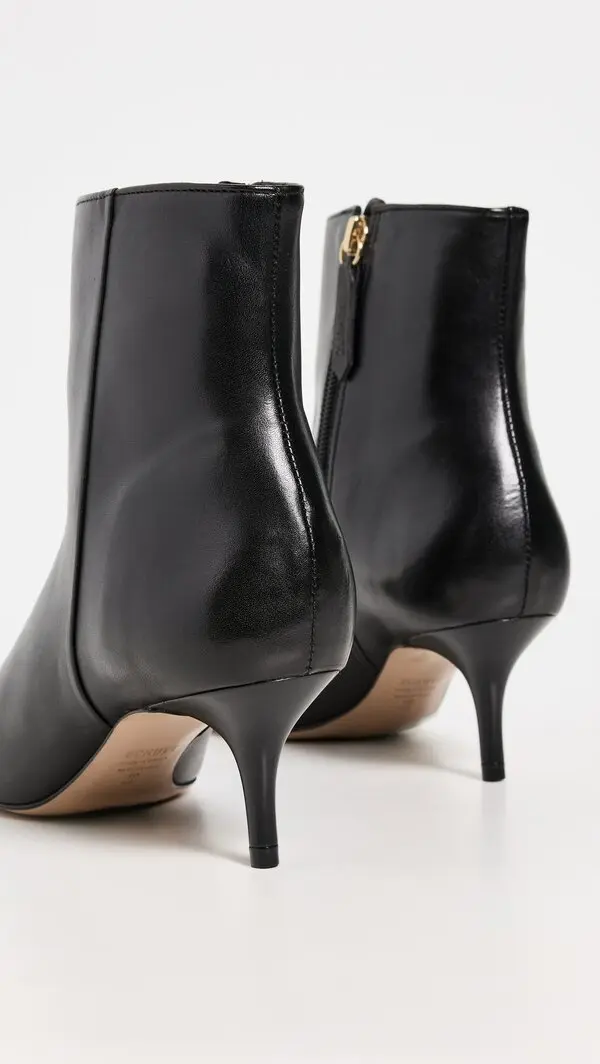Schutz Mikki Mid Booties - Black