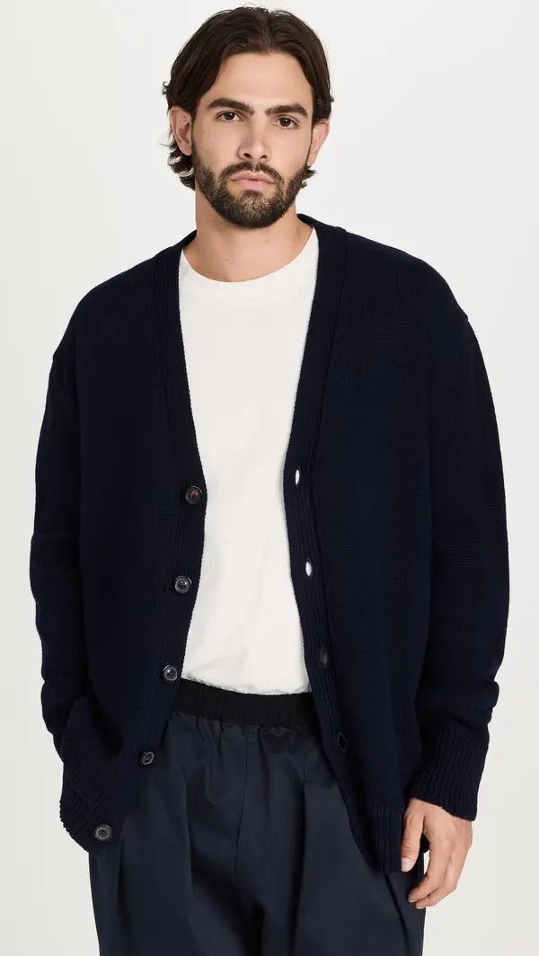 MAISON MARGIELA Elbow Patch Cardigan
