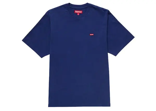 Supreme Small Box Tee Shirt - Navy Blue