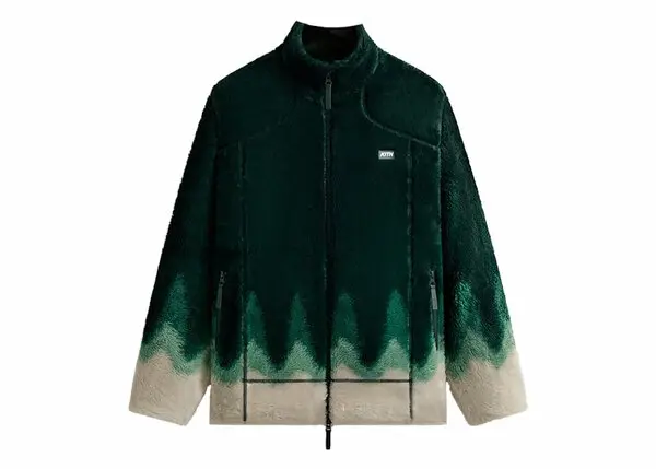 Kith Ombre Wave Harper Vintage Sherpa Full Zip