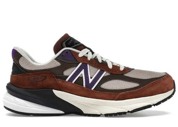 NEW BALANCE 990v6 Miusa Sneakers - Rich Oak/cosmic Grape