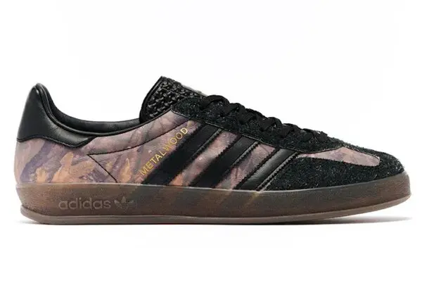Adidas Gazelle Indoor Metalwood Studio Sneakers - Real Leaf Camo/black