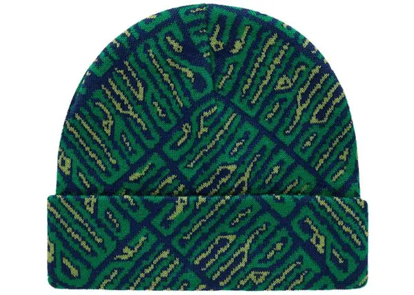 Supreme Funk Spellout Beanie - Green