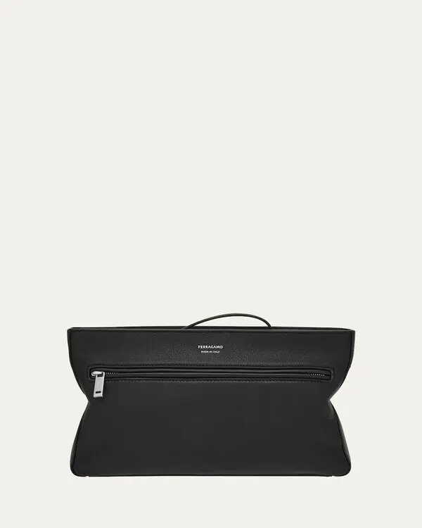 FERRAGAMO Calfskin Crossbody Bag