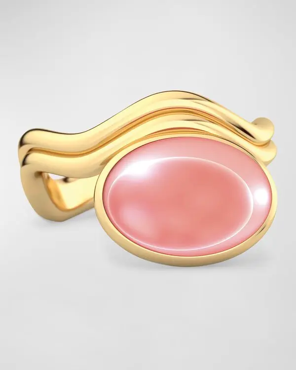 JAMIE TURNER Aurora Cocktail Ring - Pnkpat