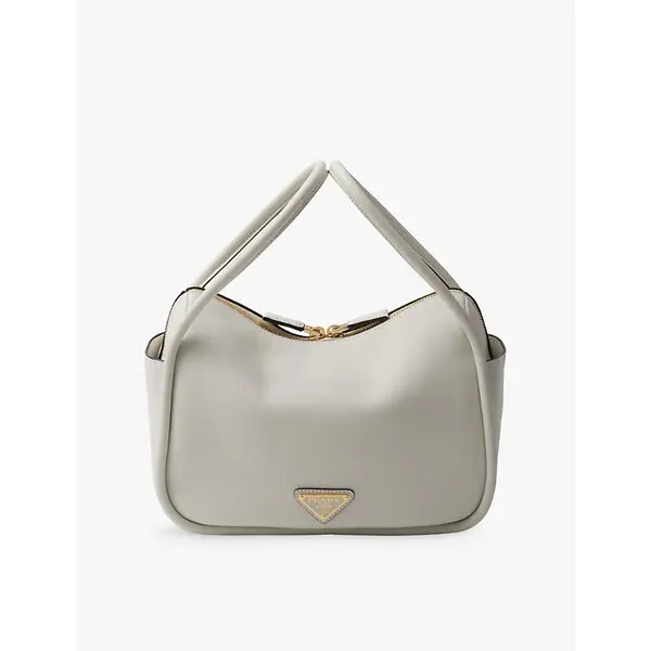 Prada Leather Shoulder Bag - White