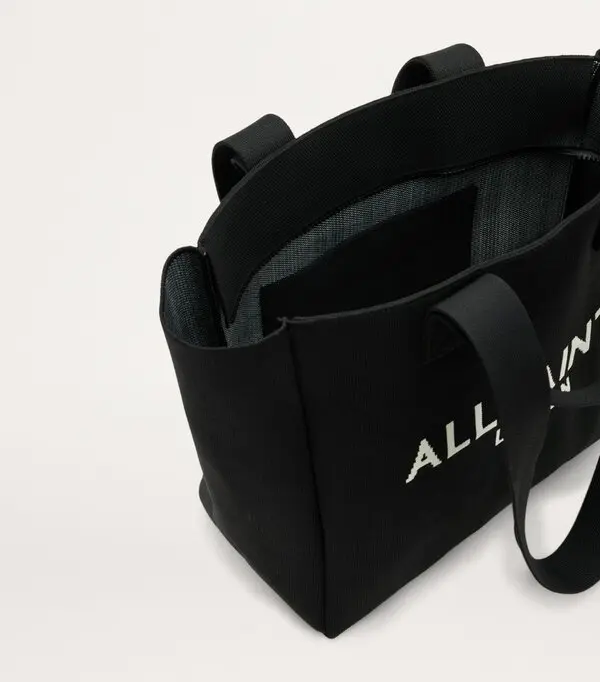 Allsaints Izzy Logo Tote Bag - Black | Editorialist